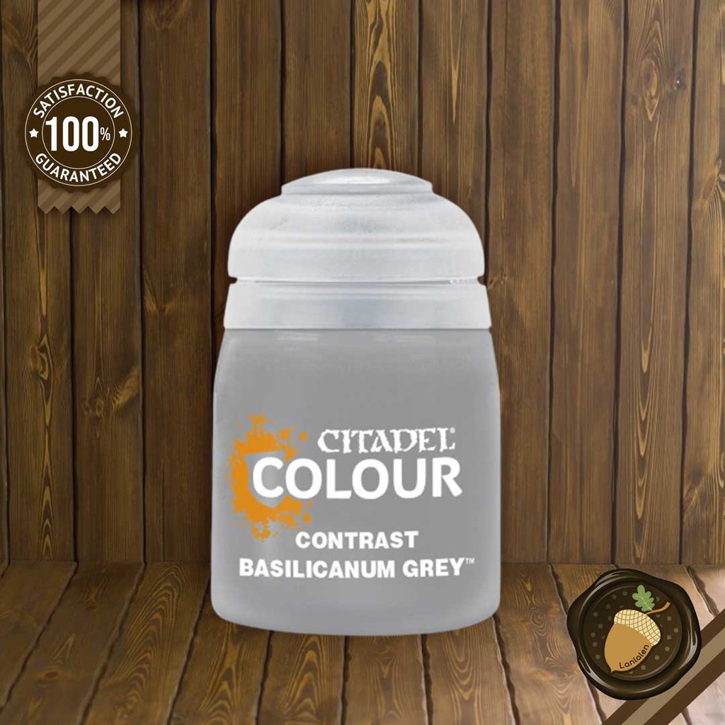 Citadel CONTRAST: BASILICANUM GREY สีอะคริลิคสำหรับทาโมเดล (18ML ...