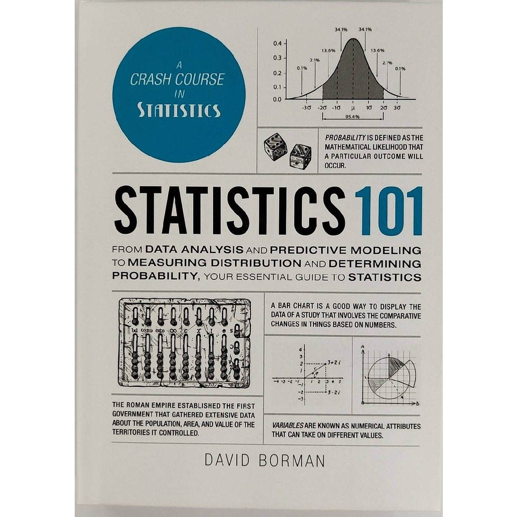 Chulabook(ศูนย์หนังสือจุฬา)|21|หนังสือ|STATISTICS 101: FROM DATA ANALYSIS AND PREDICTIVE ...