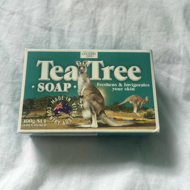 Tea Tree Soap 100g. สบู่ทีทรีออยล์นำเข้าจากออสเตรเลีย | Shopee Thailand