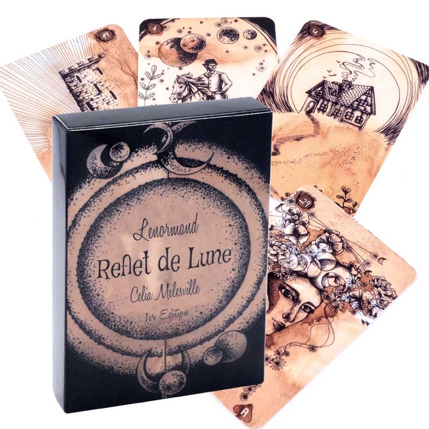 Moon Lenormand Oracle Card Game | Shopee Thailand