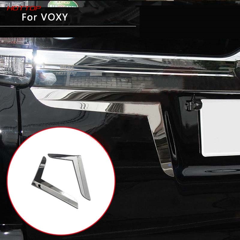 ไฟท้ายสามเหลี่ยม Garnish Trim จัดแต่งทรงผมอุปกรณ์เสริมสําหรับ Toyota Voxy/Noah 80 Series ...