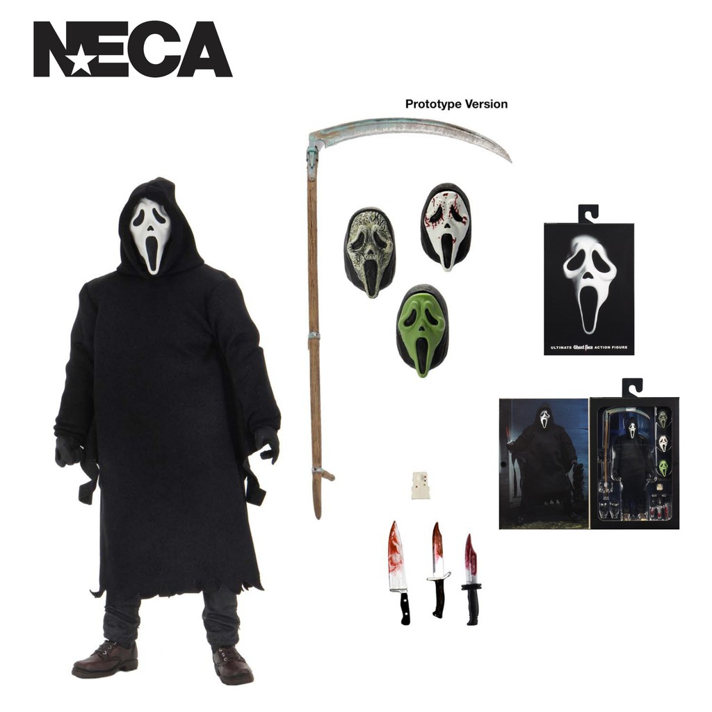 NECA - Ghost Face - 7" Scale Action Figure - Ultimate Ghost Face ...