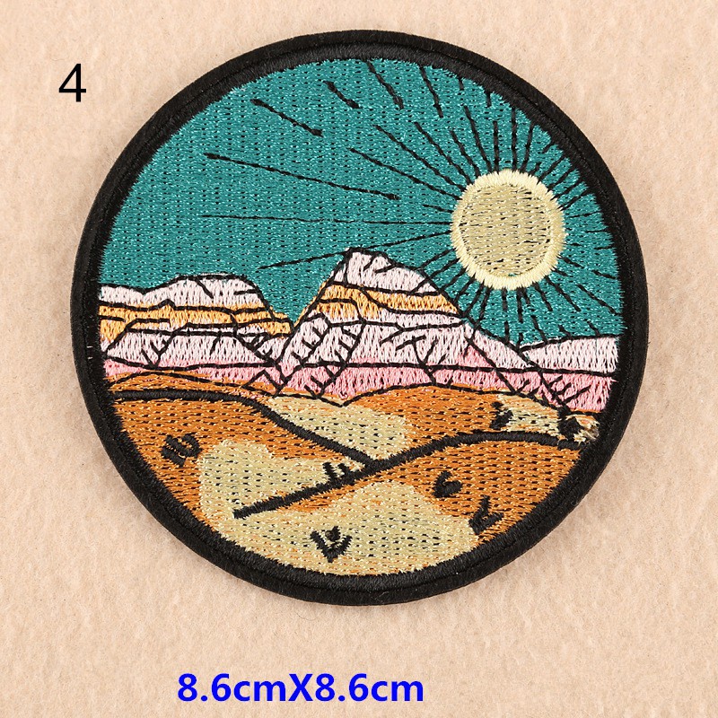 ☸ Outdoor Adventure Series 01 - Climb Higher Patch ☸ 1Pc Natural ...
