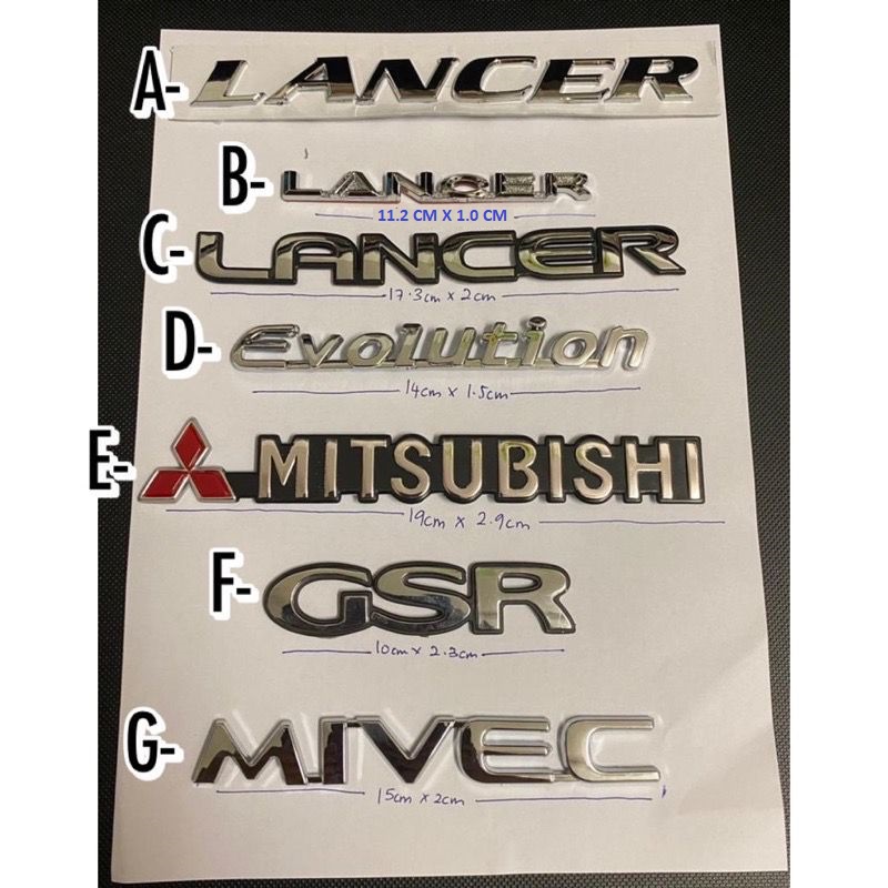 MITSUBISHI สัญลักษณ์mitbishi lancer gsr mivec proton wira proton saga ...