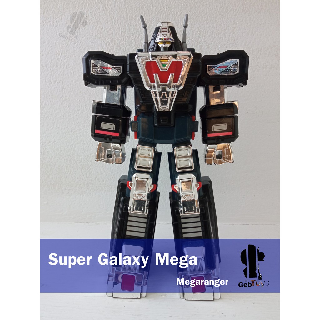 super sentai Megaranger Super Galaxy Mega หุ่นร่างพิเศษ งาน ST | Shopee ...