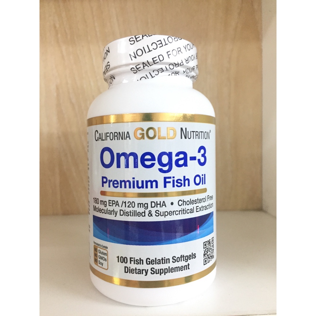 น้ำมันปลา Omega-3 Premium Fish Oil และ Omega 800 (California Gold ...