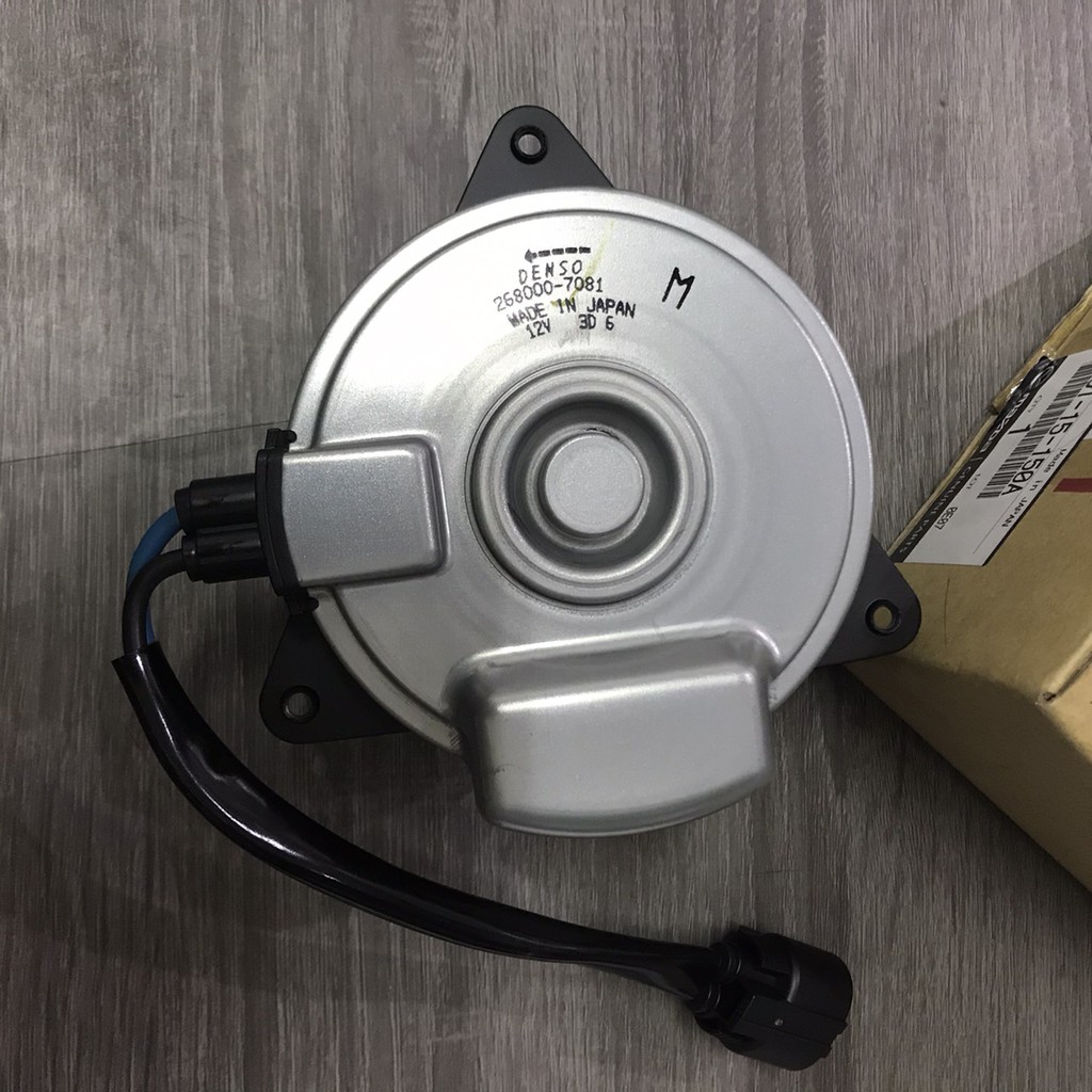 แท้ศูนย์ มอเตอร์พัดลมหม้อน้ำ Mazda2 ปี2015-2020 เครื่อง1.5 ดีเซล ...