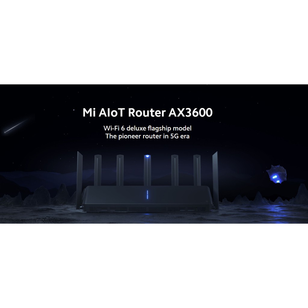 Xiaomi AIoT AX3600 เร้าเตอร์ (GB Ver.) WiFi6 / IoT ac2100 5G ใช้งานร่วมกับ App Mi Home ได้ ...