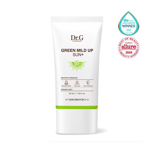 Dr.G RED Blemish Clear Soothing Cream 50ml, 70ml / Green Mild Up Sun+ ...