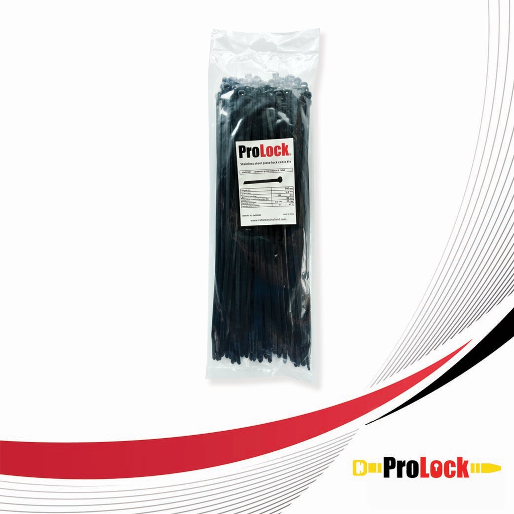 ProLock เคเบิ้ลไทร์เขี้ยวล็อคสแตนเลส | Shopee Thailand