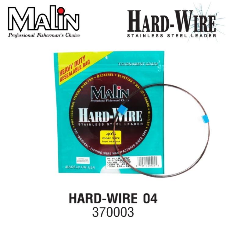 อุปกรณ์ตกปลา แท้จาก Malin ลวด ลวดแข็ง สลิงลวด ลวดแข็ง รุ่น HARD-WIRE ...