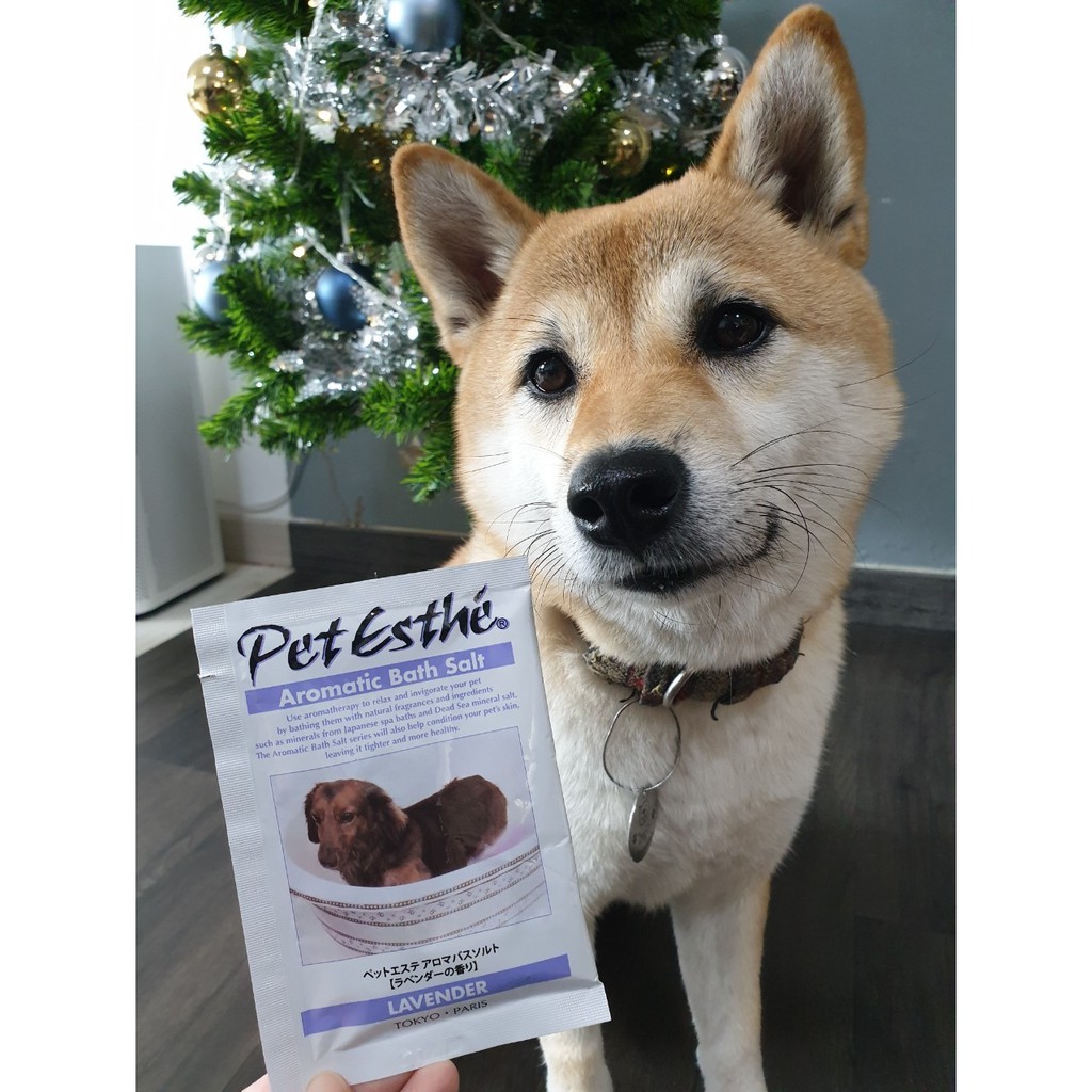 Pet Esthe เกลือสปาสัตว์เลี้ยง Aromatic Bath Salt 15g. มีให้เลือก 6 ...