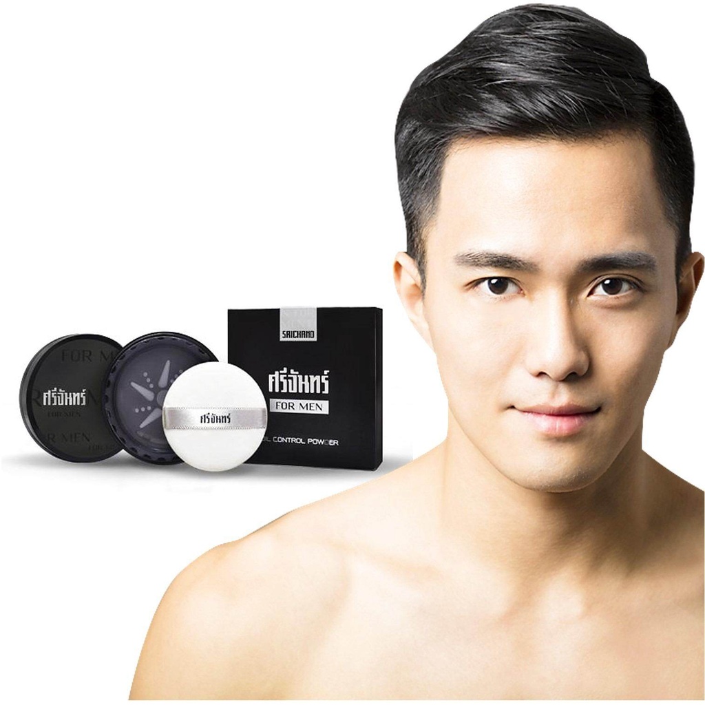 Srichand For Men Black Edition Oil Control Powder 11g ศรีจันทร์ฟอร์เม็น ...