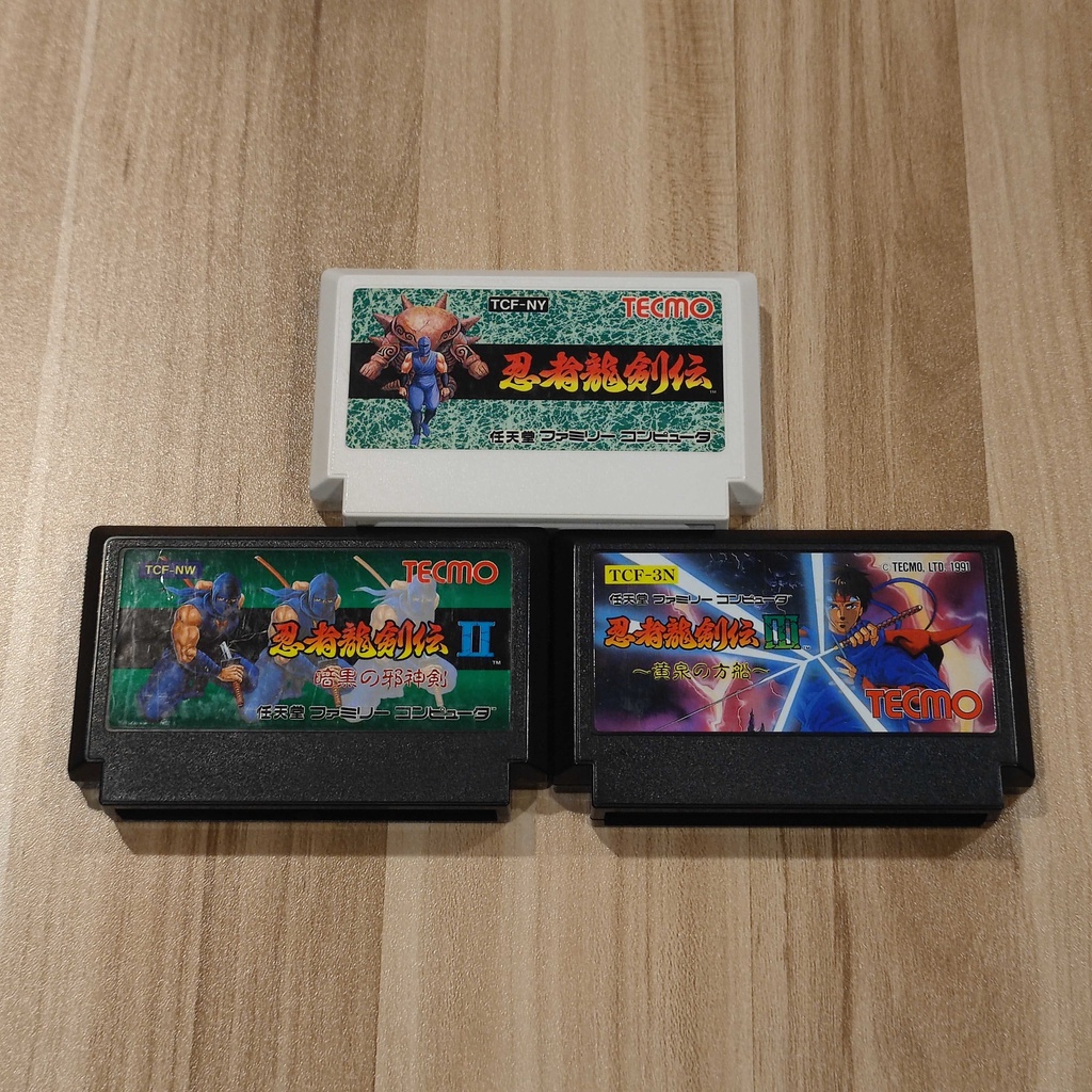 ตลับเกม นินจา ริวเคนเดน Ninja Ryukenden แท้ จาก ญี่ปุ่น ใช้เล่นกับ ...
