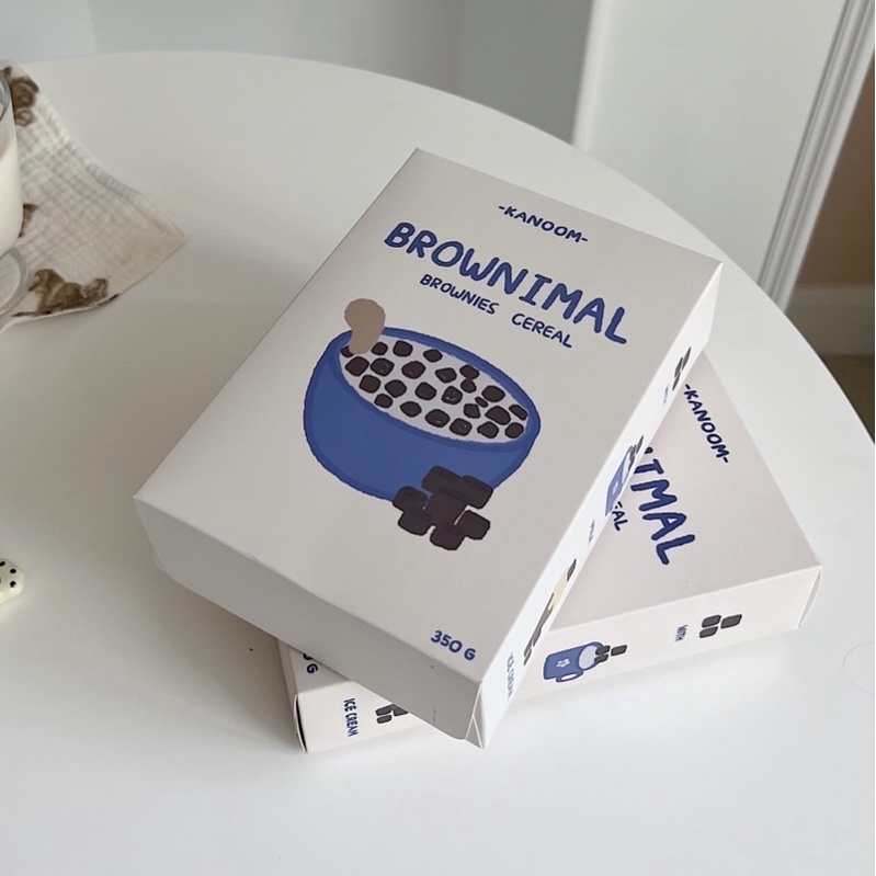 kanoom.bkk |บราวนี่ ซีเรียล Brownimal Brownies cereal 🥣🍪 | Shopee Thailand