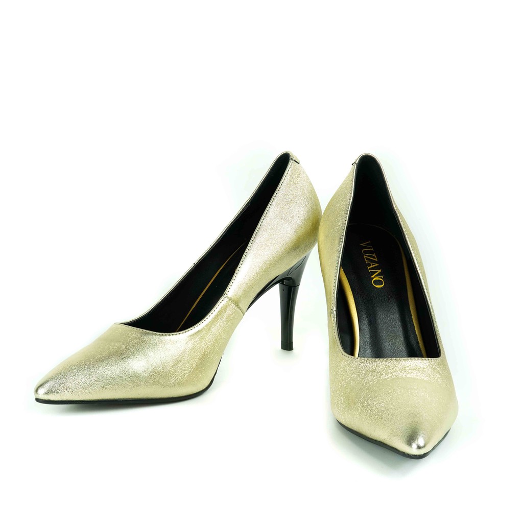 Foldable Heels รองเท้าพับส้น (Color: Patent Gold) | Shopee Thailand