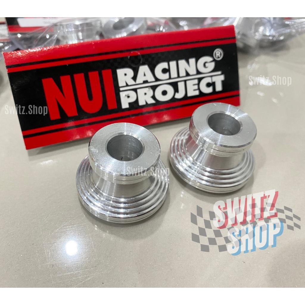 บูทล้อหน้าหนุ่ย Nui racing บูชหน้าเวฟทุกรุ่น งานมิเนียม | Shopee Thailand