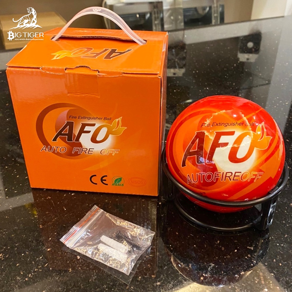 Fast Auto Fireball AFO 0.5kg ลูกบอลดับเพลิงอัตโนมัติ พร้อมขาตั้ง (พร้อม ...