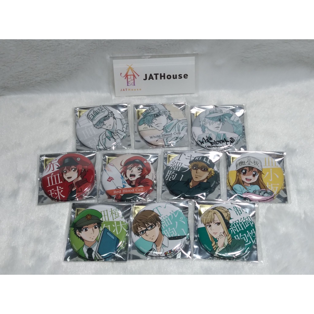Cells at Work! Tin Badge Collection | Shopee Thailand