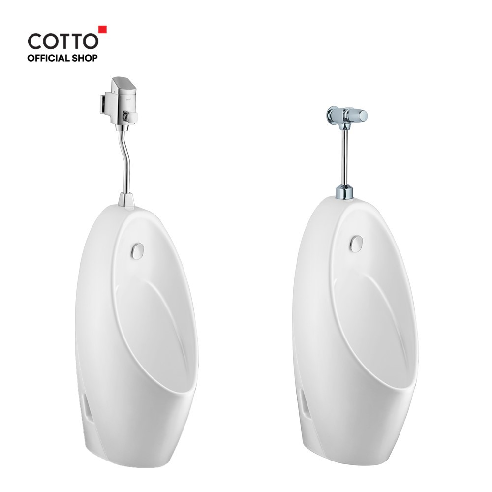 COTTO โถปัสสาวะชาย รุ่น C30207 CHLOE พร้อมสาร UltraClean+ | Shopee Thailand