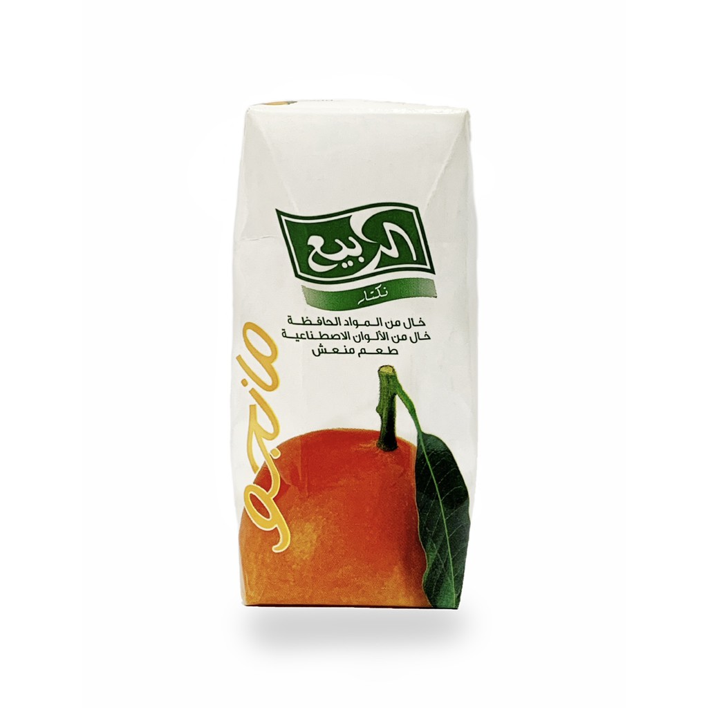 Al Rabie Mango Juice 200ml ++ อัลราบี น้ำผลไม้กล่อง รสมะม่วง ขนาด 200ml ...