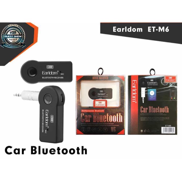 Earldom M6 Portable wireless bluetooth audio receive/adapter | Shopee Thailand
