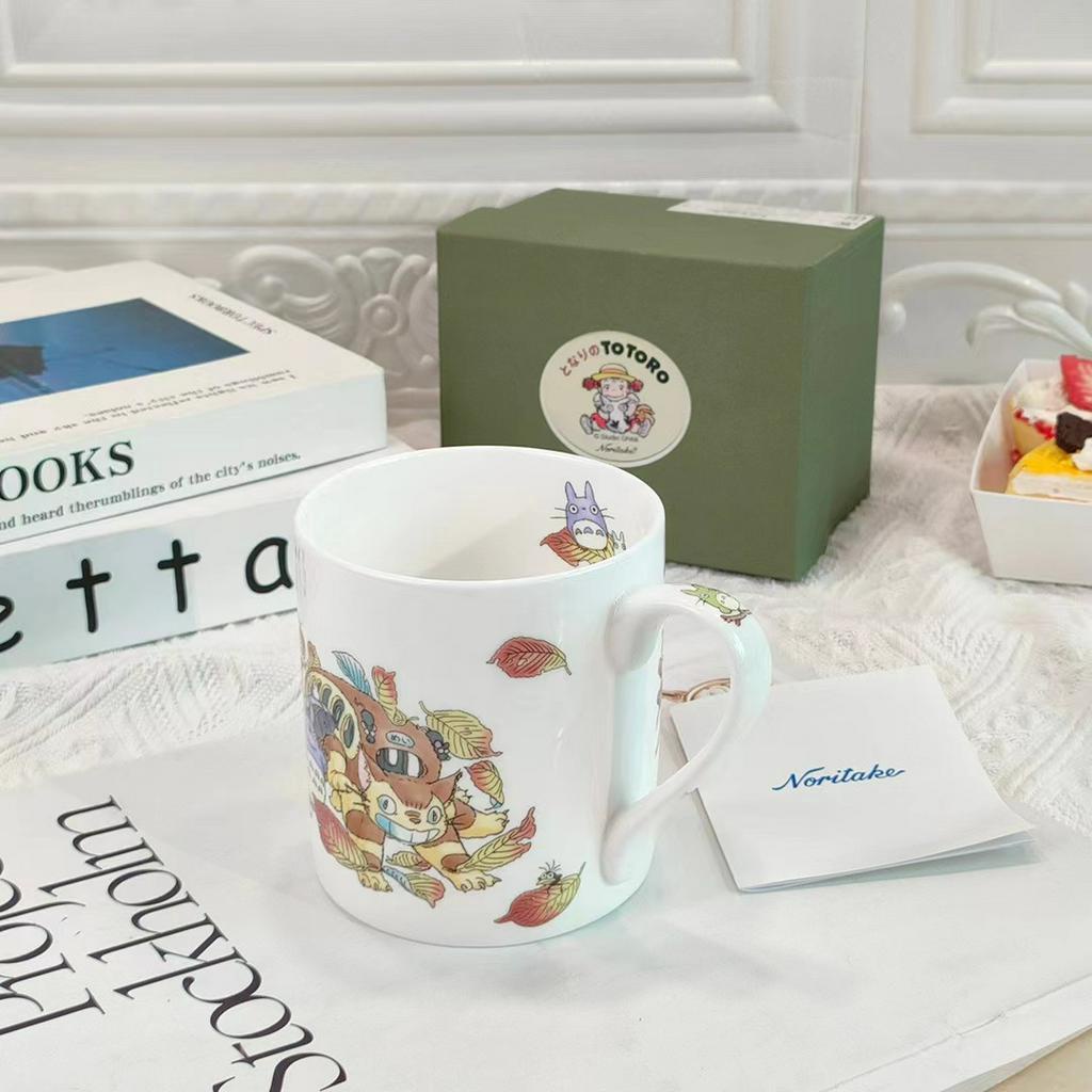 Noritake Zewu Longmao TOTORO cartoon bone china water cup tea cup ...