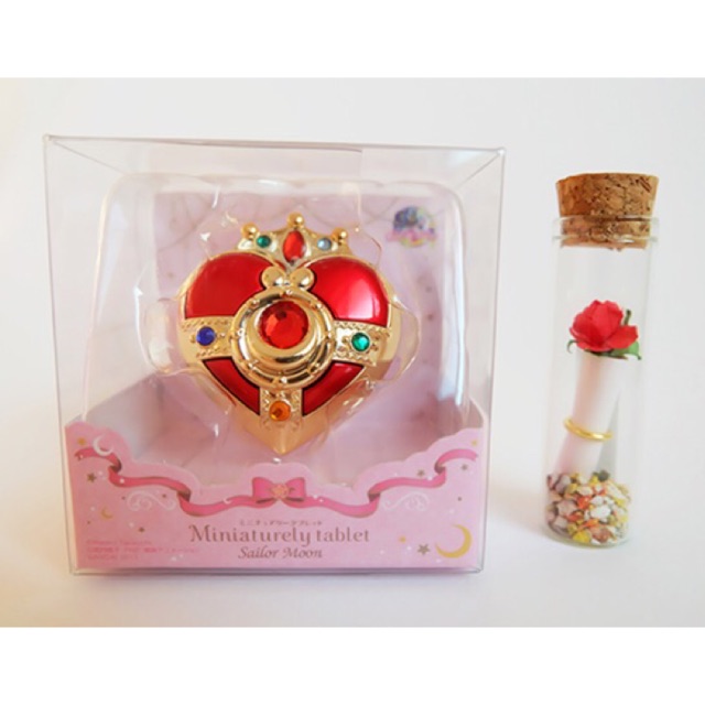 Sailormoon Miniaturely Tablet ตลับลูกอม เซเลอร์มูน (ตลับหัวใจ) | Shopee ...