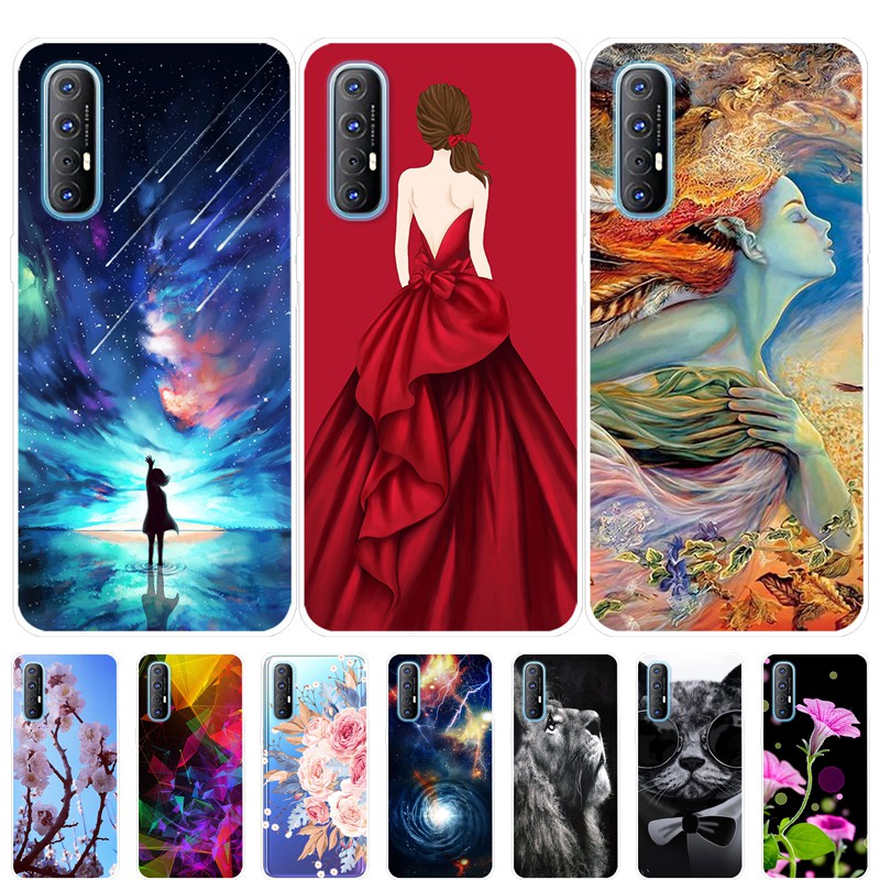 เคสสำหรับ OPPO Reno3 Pro เคสซิลิโคน Soft Back Cover เคส OPPO Reno 3 ...