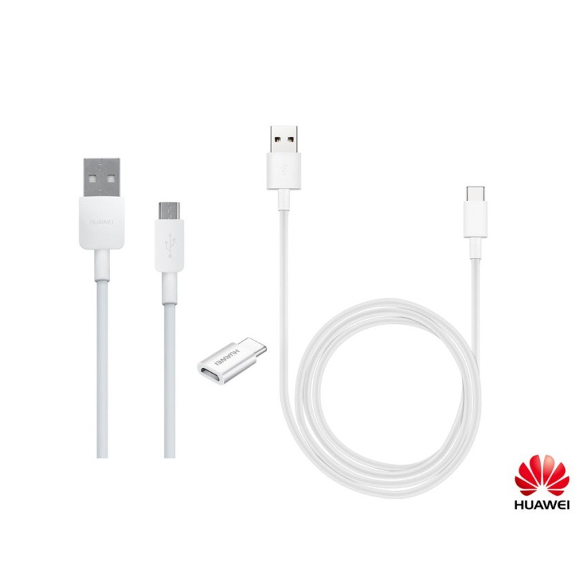 Huawei Type C Value Set 4 สายชาร์จ USB Type C ความยาว 1m. (White),สาย ...