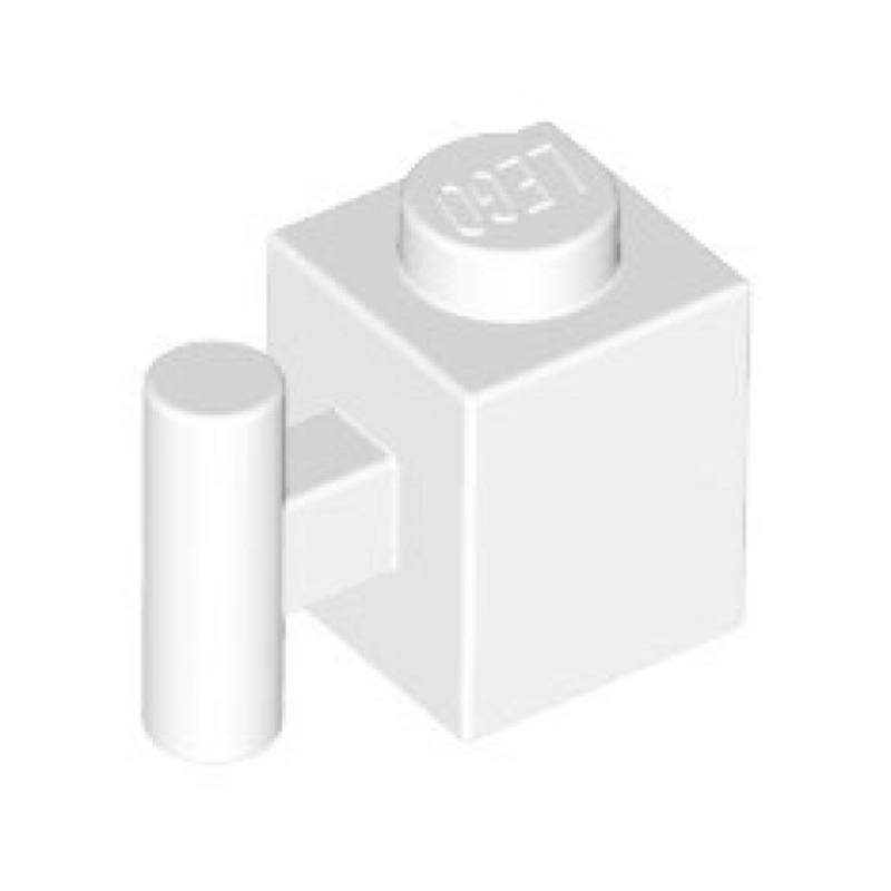Lego brick part (ชิ้นส่วนเลโก้) No.2921 / 28917 Modified 1 x 1 with Bar ...