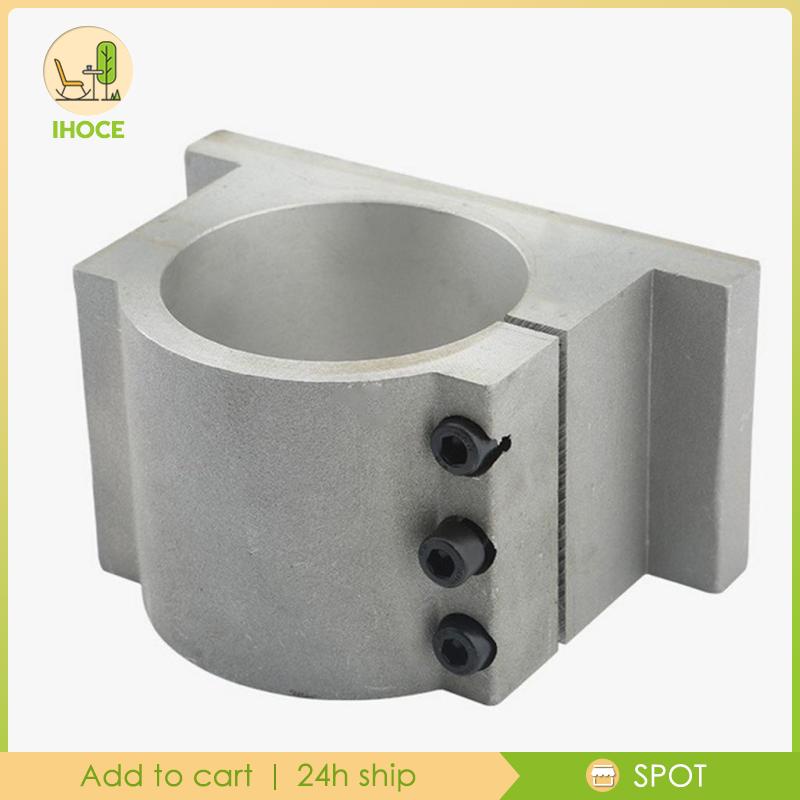 Spindle Motor Mount Bracket Clamp For CNC Engraving Machine | Shopee ...