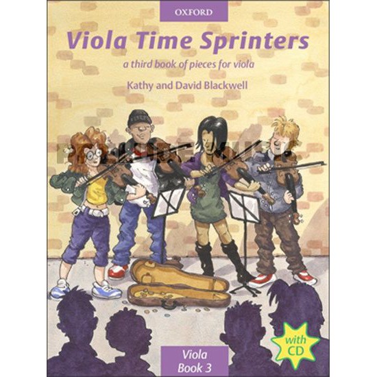(โค้ดINCSM2Lลด70฿) (Viola) Viola Time Sprinters + CD A third book of ...