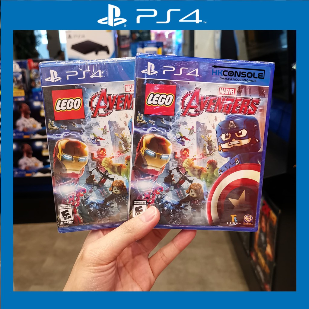 [แผ่นเกมใหม่แท้100%] แผ่นเกม PS4 Lego Marvel Avengers เกมPS4สำหรับเด็ก ...