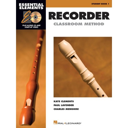 ESSENTIAL ELEMENTS FOR RECORDER CLASSROOM METHOD – STUDENT BOOK 1 Book ...
