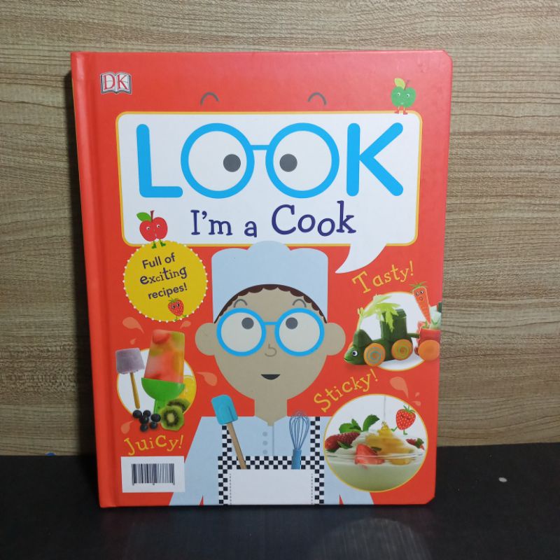 LOOK I'm a Cook : หนังสือ Cooking book ปกแข็ง ภาษาอังกฤษ (มือสอง) ขนาด ...