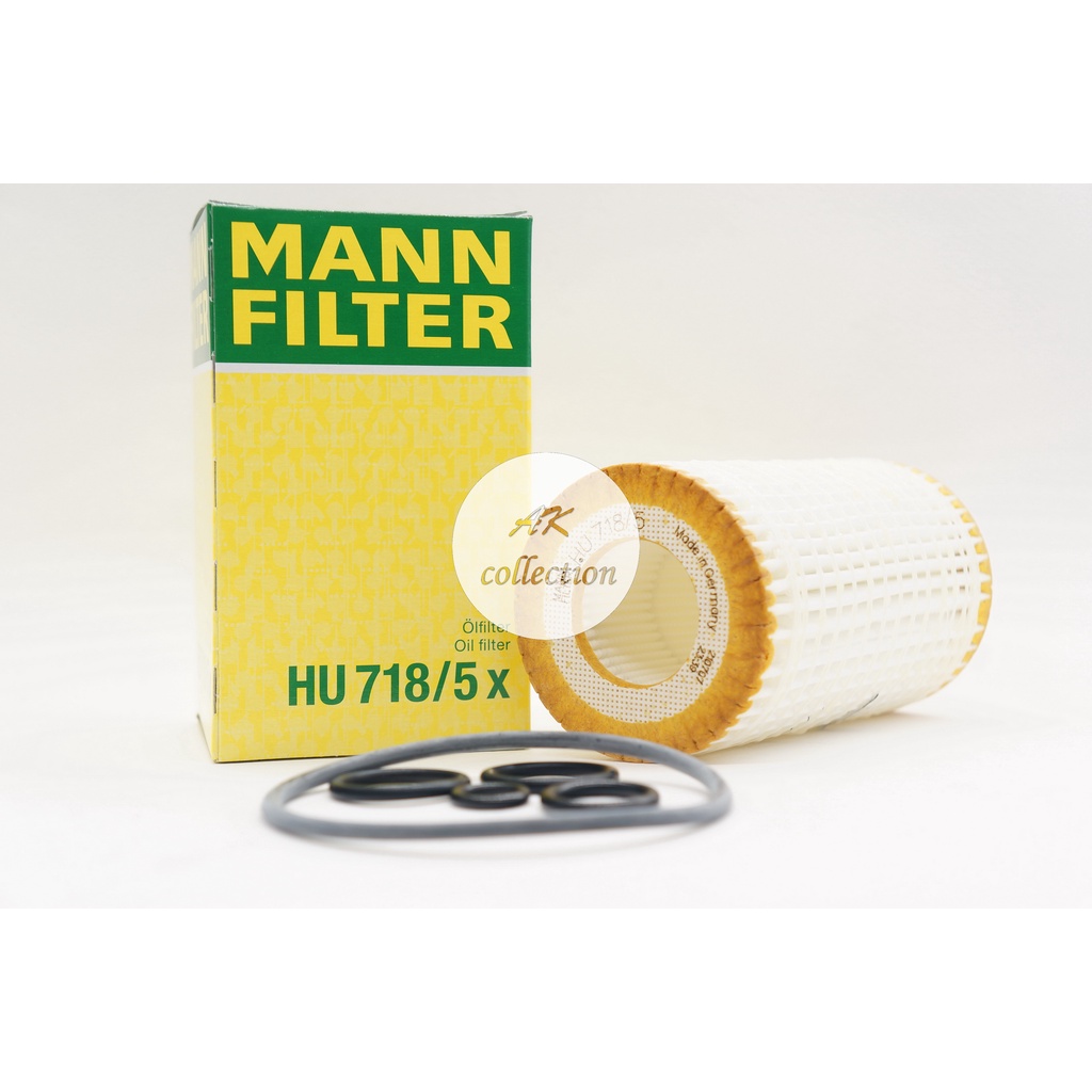 BENZ กรองน้ำมันเครื่อง oil filter HU718/5X เครื่อง M112 M113 M272 M273 ...