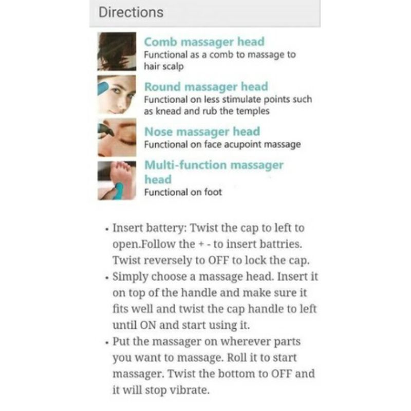 Optimum 7 in 1 Multi-function Massager เครื่องนวดไร้สาย | Shopee Thailand