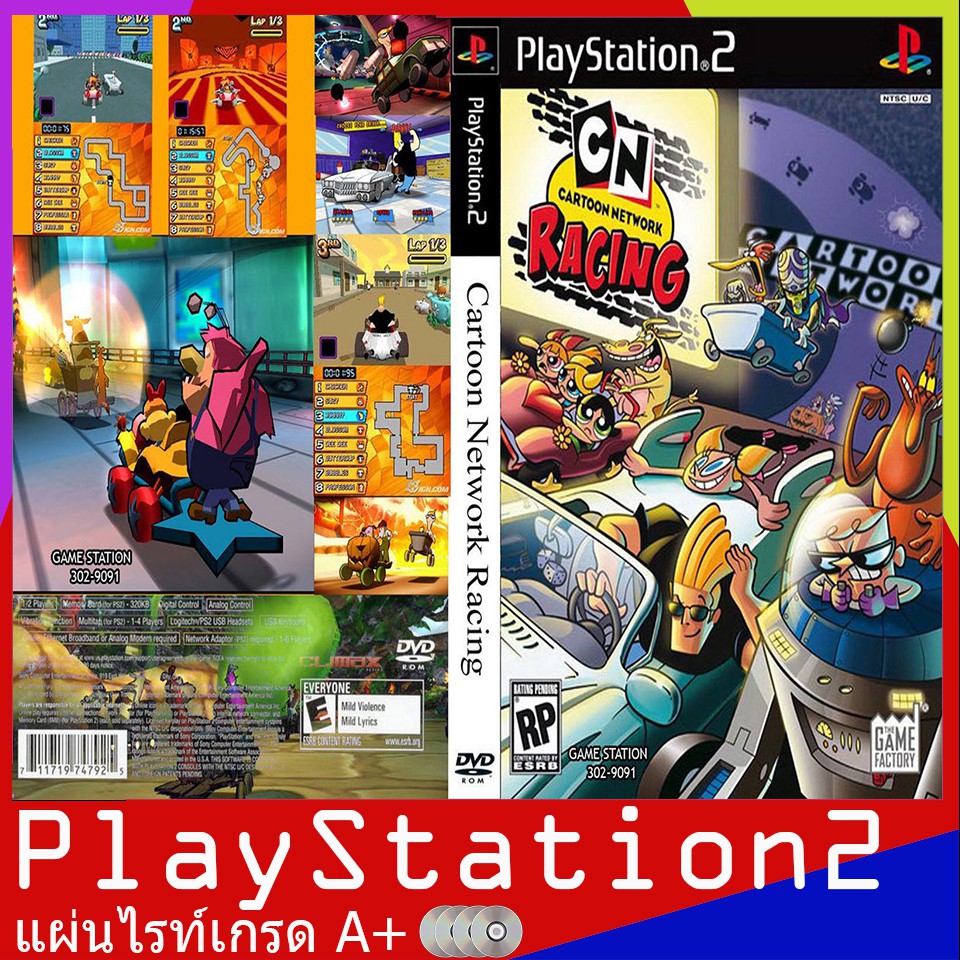 PS2GAME : Cartoon Network Racing (USA) | Shopee Thailand