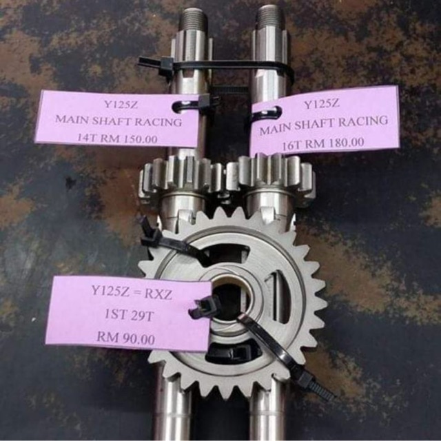 Y125z Y125 125Z Racing เพลาหลัก 14t/29t 16t/29t สําหรับเกียร์ Racing ...