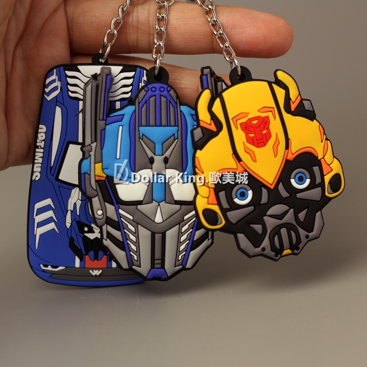 Key Chain Transformers Q- Bumblebee Optimus Prime Soft Keyboard Bag ...