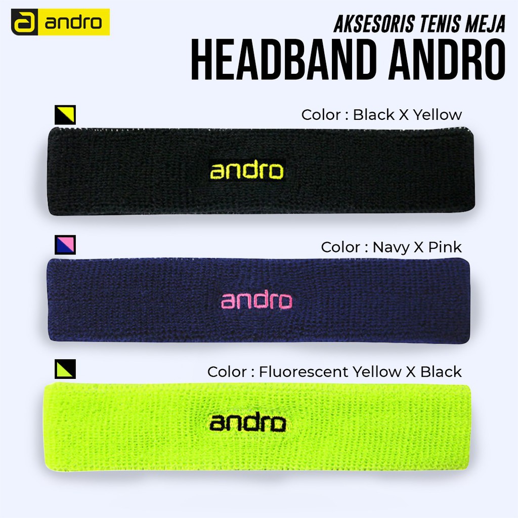 ที่คาดผมปิงปอง Pingpong ที่คาดผม Andro ที่คาดผม Pro Original | Shopee Thailand