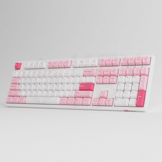 คีย์บอร์ด Akko 3108 Plus Prunus Lannesiana 108 ปุ่ม Wired Mechanical Keyboard | Shopee Thailand