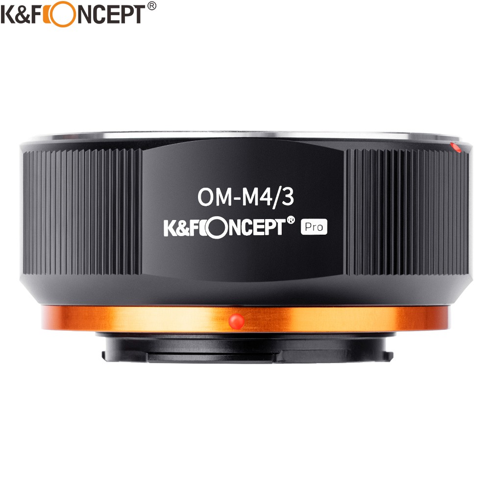 K&f CONCEPT OM-M43 แหวนอะแดปเตอร์เมาท์เลนส์ OM เป็น M43 MFT สําหรับเลนส์ OM เป็นกล้องพานาโซนิค ...