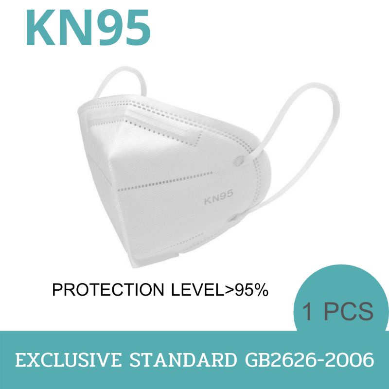 KN95 GB2626-2006 ป้องกันไวรัส แบคทีเรีย PM2.5 | Shopee Thailand