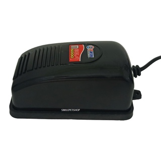 MEGA-6000 (ปั๊มลม 1 ทางสำหรับเพิ่มออกซิเจนในตู้ปลาและอ่างเลี้ยงปลา ปรับความแรงได้ 2 ระดับ ...