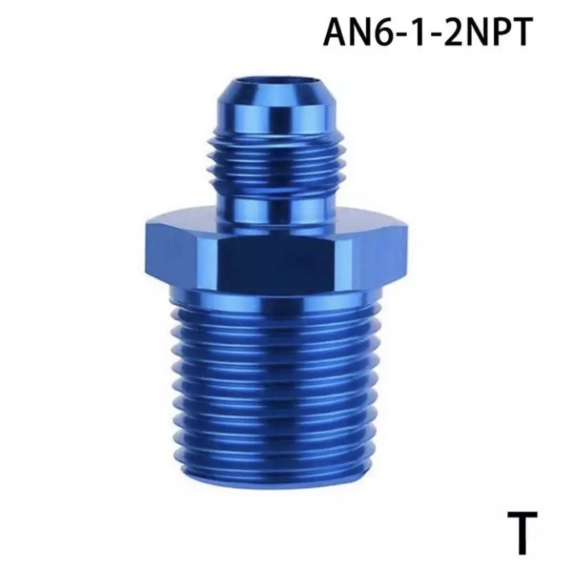 GF17 AN4 AN6 AN8 AN10 AN12 NPT Straight Fuel Oil Air Hose Auto Male ...