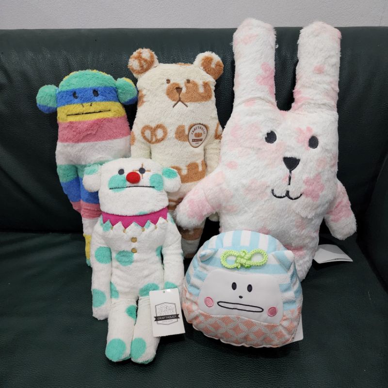 ตุ๊กตาหมอน คราฟ Craft Craftholic ตุ๊กตาคาแรคเตอร์สุดฮิตจากญี่ปุ่น ป้ายห้อย ไซส์เล็ก ไซส์ 14 นิ้ว ...