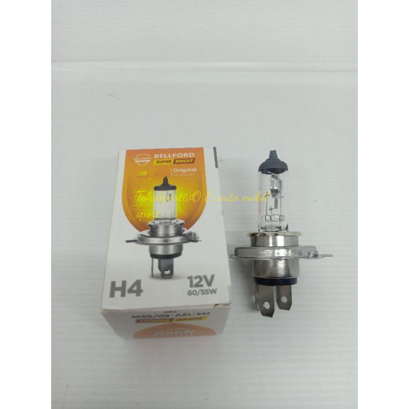 H4 12v 60/55w หลอดไฟ made in Germany รถเดิม h4 55w หลอดไฟไฟหน้ารถยนต์ฮา ...