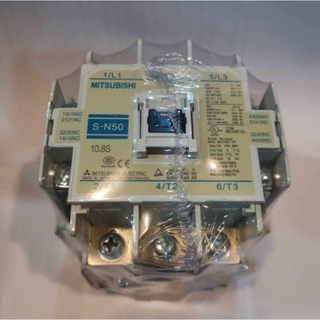 sn50 MITSUBISHI S-N50 MAGNETIC CONTACTOR 220-240V 80A แมกเนติก คอนแทกเต ...